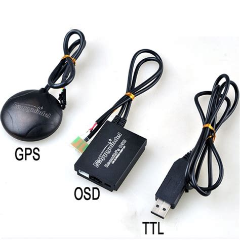 FPV Remzibi OSD Multicopter OSD W UBlox GPS TTL Converter Cable For