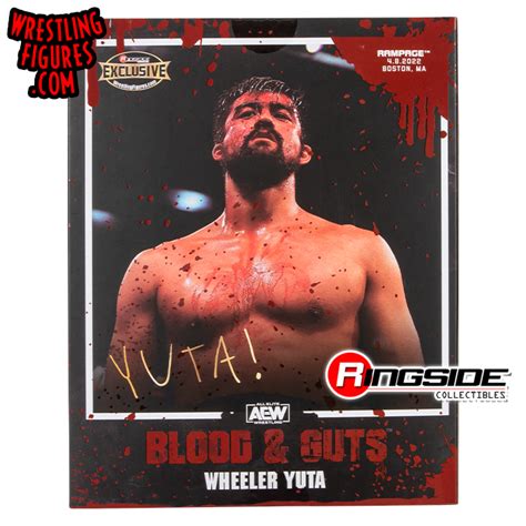 Wheeler Yuta Forged In Combat Aew Ringside Exclusive Toy Wrestling
