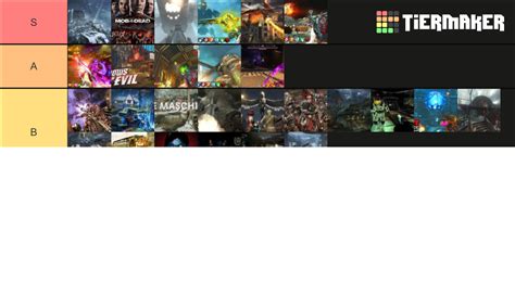 Cod Zombies Maps Tier List Community Rankings TierMaker