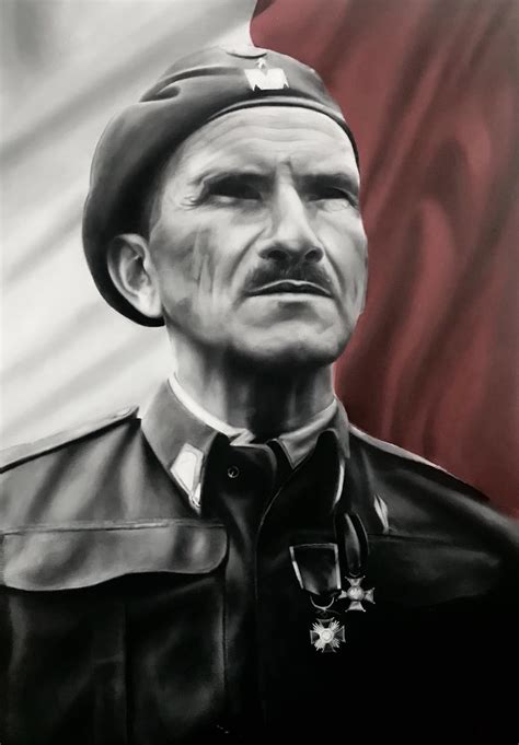 Obraz Gen Stanisław Sosabowski Etapy Malowania Dzień 8 © Manwith