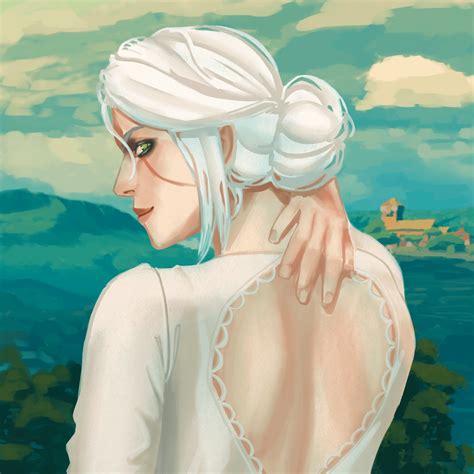 Ciri Saves Triss By Denis Gordeev R Witcher