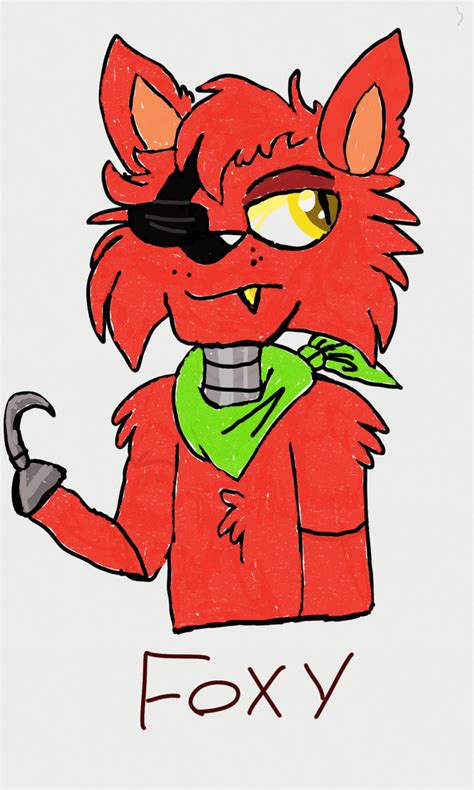 Fnaf Foxy Fanart 9th Anniversary By Princess Kitsune Tsu On Deviantart