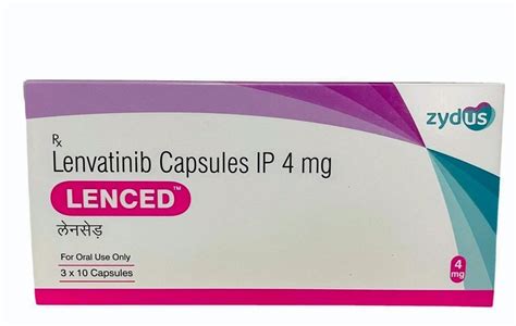 Lenvatinib 4mg Capsules At ₹ 1800box Lenvima In Pune Id 2854342653533