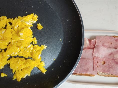 베이컨 오픈 샌드위치 레시피