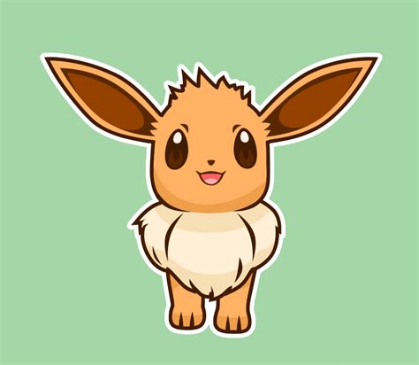 Pokemon Eevee Sticker Decal Ebay