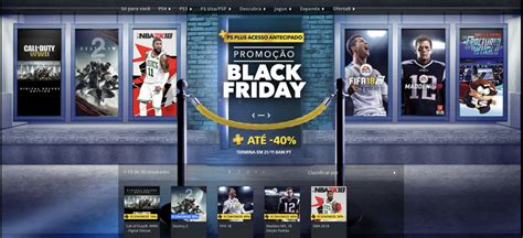 Começou Sony inicia Black Friday na PlayStation Store veja preços