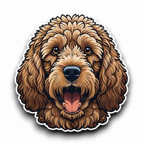 Dopasticker Cute Cockapoo Dog Sticker Decal For Car Van Window Laptop