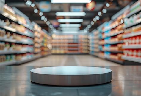 A Large Metal Object In A Store With A Large Round Object On The Floor