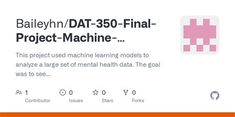 Dat Final Project Machine Learning Final Project Code Ipynb At Main Baileyhn Dat Final