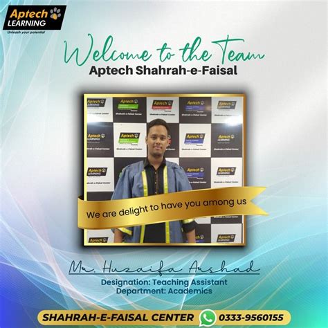 aptech sharah e faisal on linkedin team aptechsfc aptech