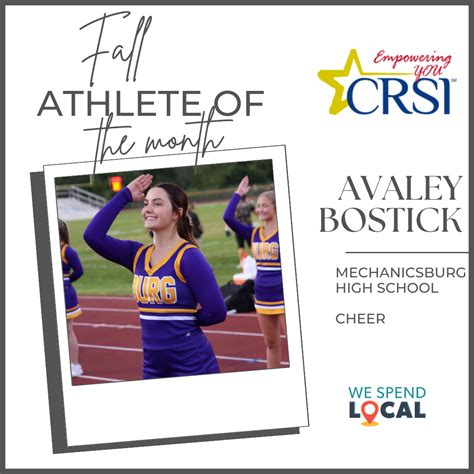 Fall Athlete Of The Month Avaley Bostick Urbana Daily Digital