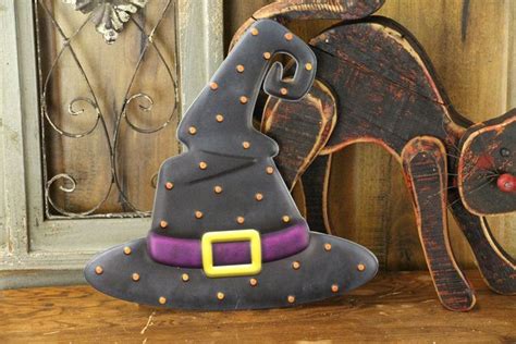 Witch Hat Sign Witch Hat Black Witch Hat How To Make Wreaths