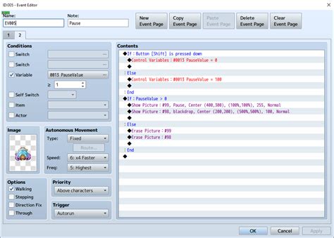 Making A Fake Pause Screen Rpg Maker Forums