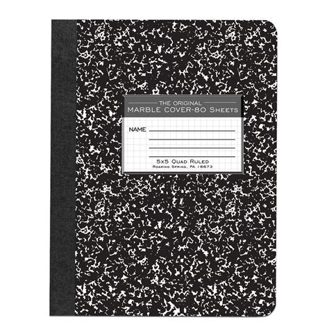 Roaring Spring Paper Products 1 Subject Composition Notebooks 75 X 9