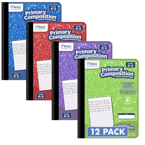 Mead® Primary Composition Book Ruled Grades K 2 7 12 X 9 34 100