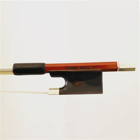 Silverhorn Mounted Violin Bow By Alfred Knoll Jp Guivier