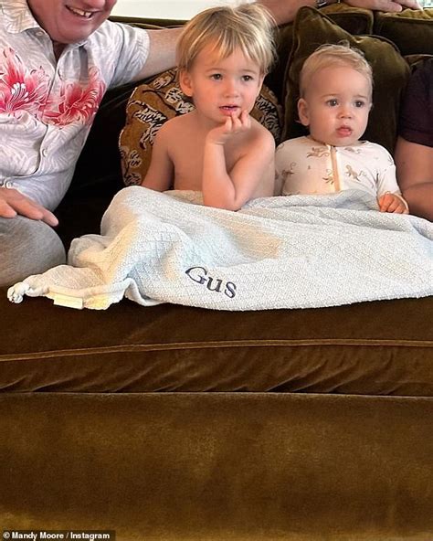 Mandy Moore Posts Adorable Photos From Son Ozzies First Birthday