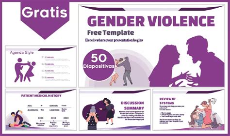 Violencia De Genero Plantilla Powerpoint · Plantillas Powerpoint Gratis