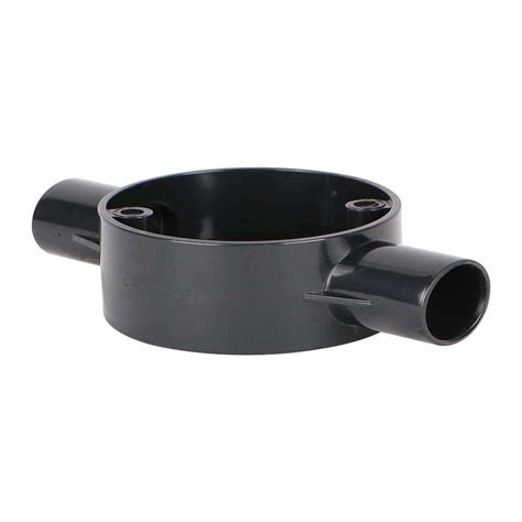 Buy Decoduct 25mm Straight Way Circular Box Online In Uae