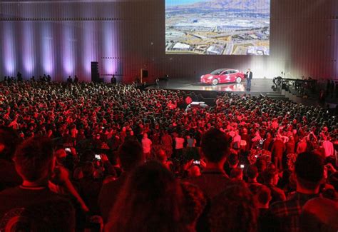 Tesla Unveils First Mass Market Electric Vehicle The Model 3
