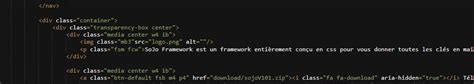 Framework Htmlcss Sojo Framework Par Ingamesstudio Openclassrooms