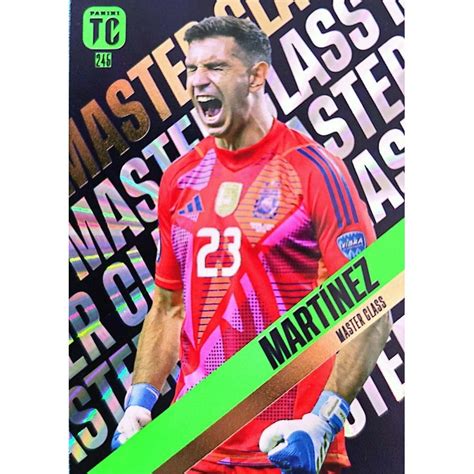 Offer Soccer Cards Emiliano Martínez Master Class Argentina Top Class