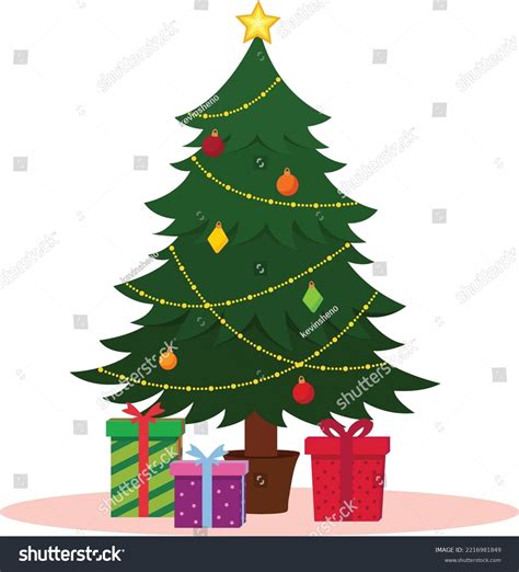 Chrismas Tree Lights Ts Stock Vector Royalty Free 2216981849