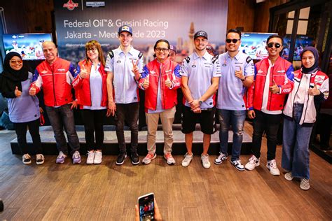Federal Oil Ajak Tim Gresini Racing Sapa Penggemar MotoGP Di Indonesia