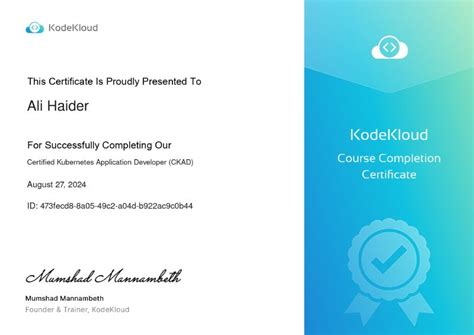 ali haider on linkedin kubernetes ckad devops cloudnative