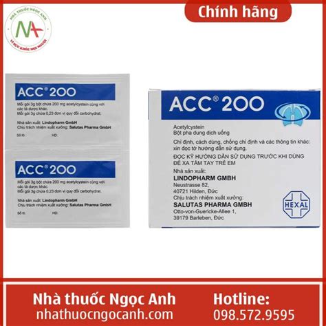 Thuốc Acc 200 Có Phải Kháng Sinh Không Mua ở đâu Giá Bao Nhiêu