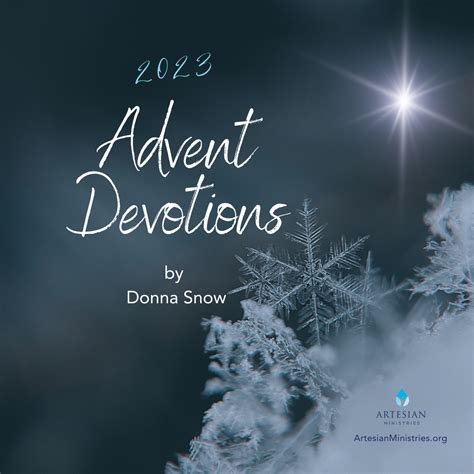 2023 Advent Devotions Artesian Ministries