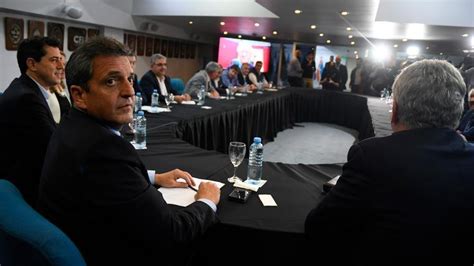 El Contundente Mensaje De Sergio Massa Tras El Respaldo De Los Gobernadores