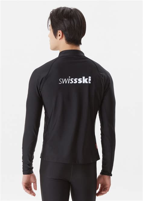 Descente Swiss Ski 인스파이어드 래쉬가드 집업 자켓