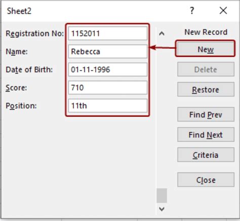 How To Create Data Entry Form In Excel Step By Step Guide Excel Insider