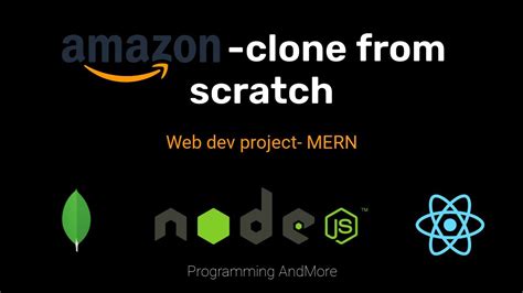 How To Build Amazon Clone Using Mern Stack Part 1 Youtube