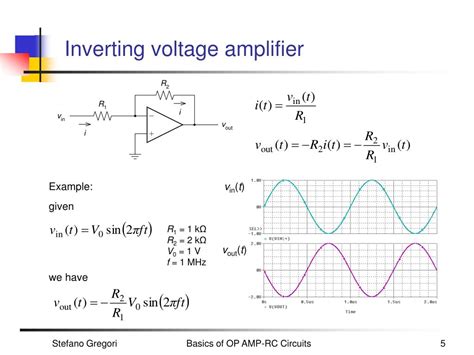 PPT Analog Filters Basics Of OP RC Circuits PowerPoint Presentation ID 2892860