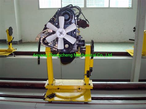 Automatic Car Engine Assembling Conveyor Equipments Conveying Line