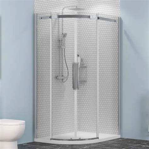 Vantage 2000 1000 X 760 Offset Corner Entry Shower Enclosure