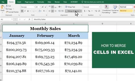 How To Merge Cells In Excel Keyboard Shortcuts Genius Updates