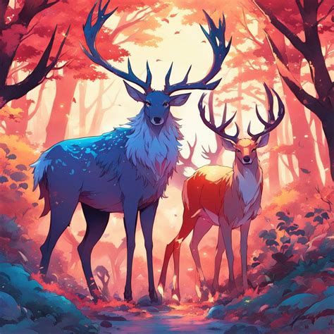 Wendigo And A Deer By Loavew On Deviantart