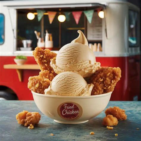 Fried Chicken Ice Cream Mr Recipes