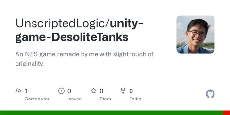 GitHub UnscriptedLogic Unity Game DesoliteTanks An NES Game Remade
