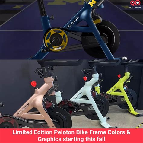 Limited Edition Peloton Bike Frame Colors And Graphics Starting This Fall