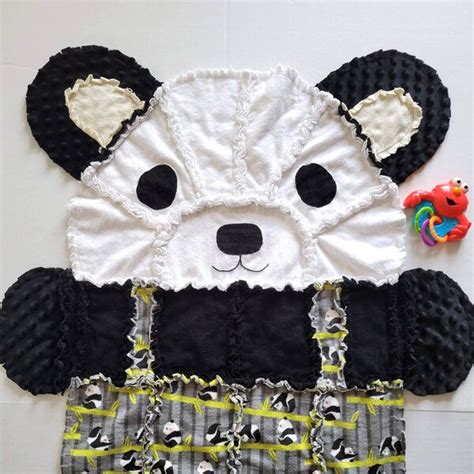 Panda Quilt Patterns Etsy