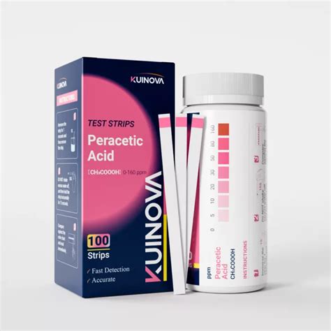 Peracetic Acid Test Strips 0 160 Ppm