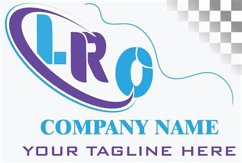 Premium Vector Lro Letter Logo Design