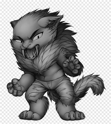 Perro Werecat Dibujo Hombre Lobo Furry Fandom Perro Mamífero