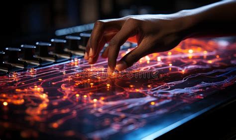 Person Typing On Keyboard Stock Illustration Illustration Of Speed