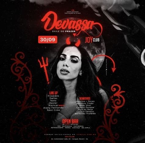 Devassa O Baile Proibido Em Maceió Sympla