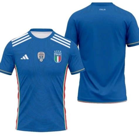 Jual JERSEY TIMNAS ITALIA 2023 FULL PRINTING GRATIS NAMA DAN NO